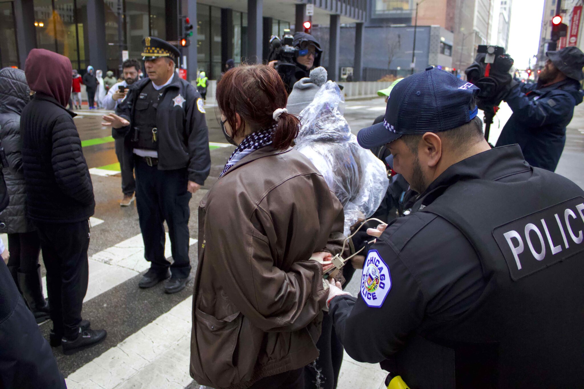 24-Hour Vigil for Gaza Ends in Direct Action, Arrests – South Side Weekly