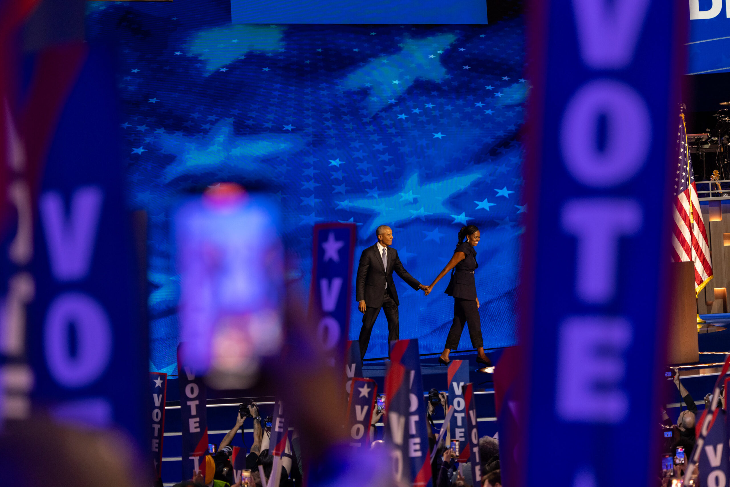 Obamas Thrill on Day Two of DNC – South Side Weekly