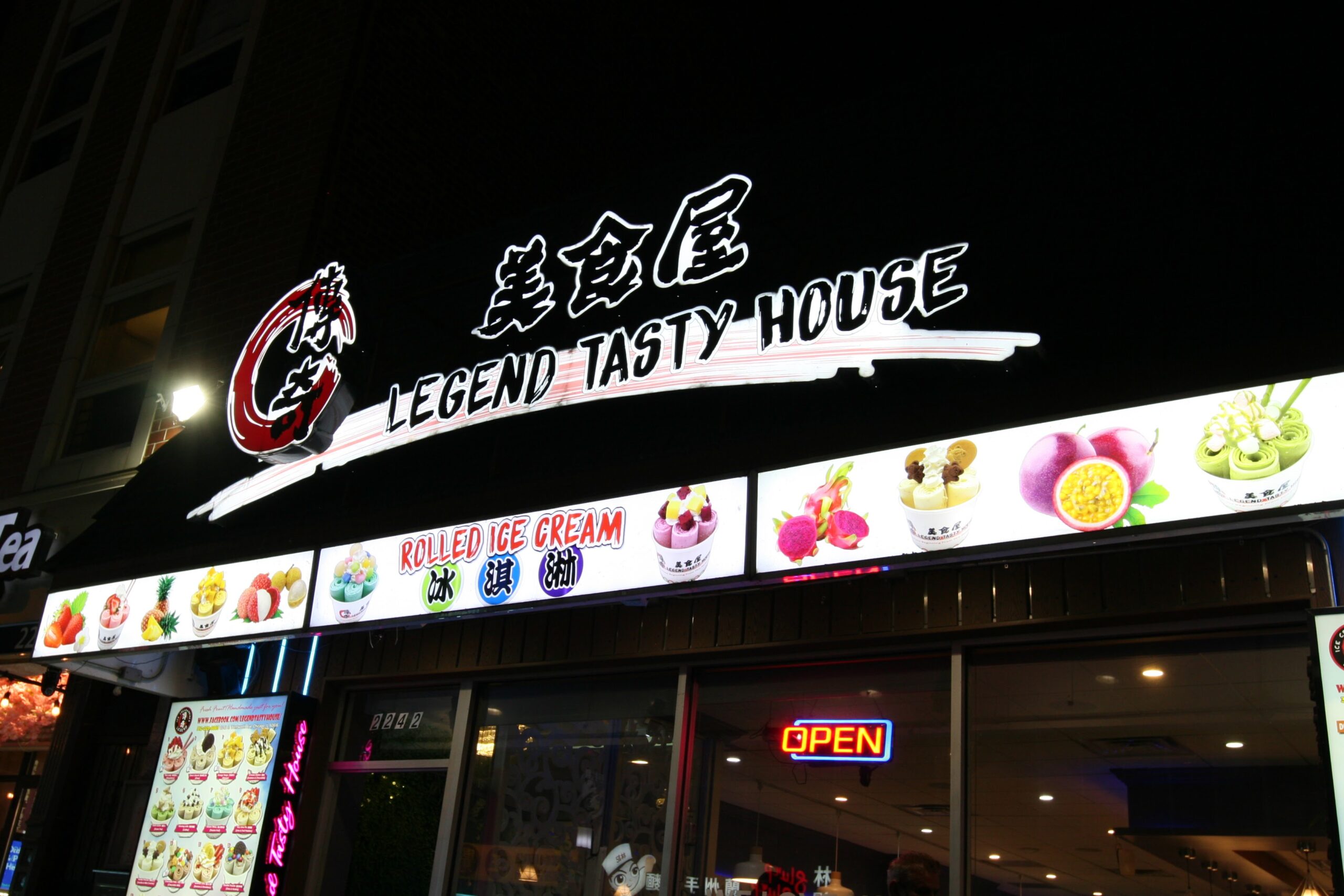 Best Hand-Rolled Ice Cream: Legend Tasty House - Chinatown – South Side ...